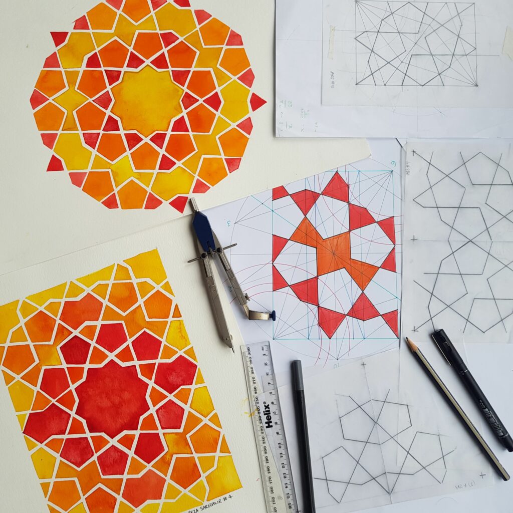 Islamic Geometry Archives School Of Calligraphy And Ornamentation